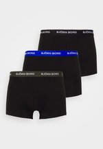 Björn Borg TRUNK 3 PACK - Culotte - black/negro - Zalando.es