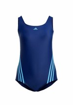 adidas Sportswear 3-STRIPES - Swimsuit - dark blue blue burst/blue ...