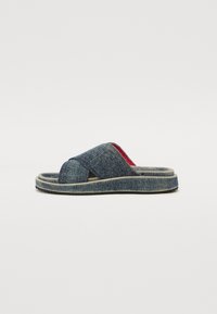Diesel CRIS CROS UNISEX - Clogs - blue denim - Zalando.co.uk