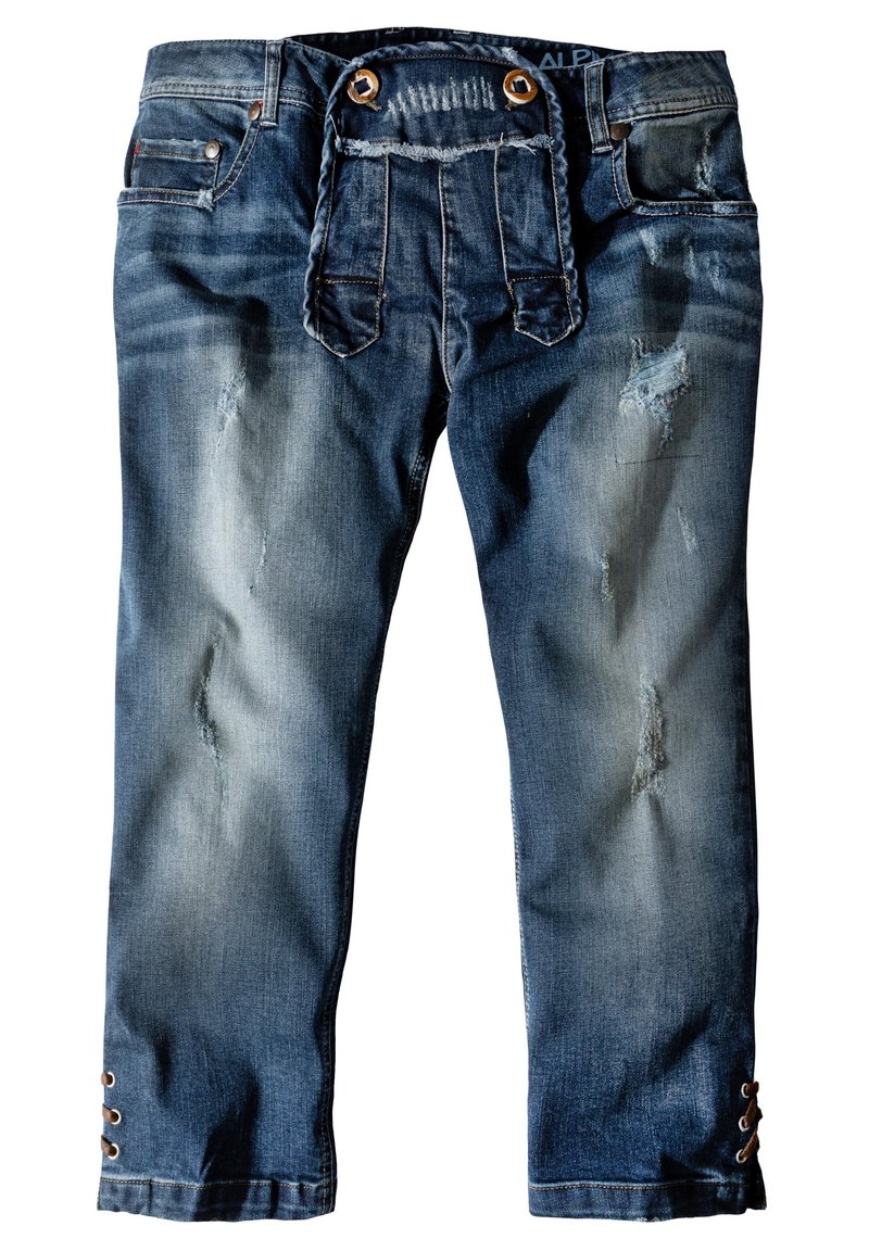 Stockerpoint Jeans Straight Leg - flintstone/blau - Zalando.de