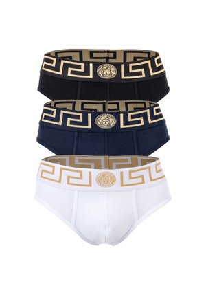 Versace UNDERPANTS JOCK STRAP - Slip - black/gold/schwarz - Zalando.at