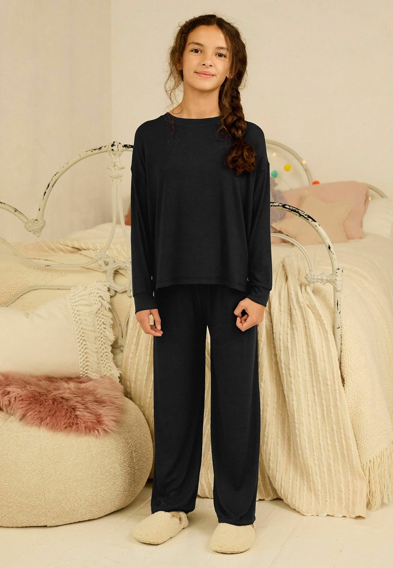 Next WIDE LEG SET - Pijama - black/negro - Zalando.es