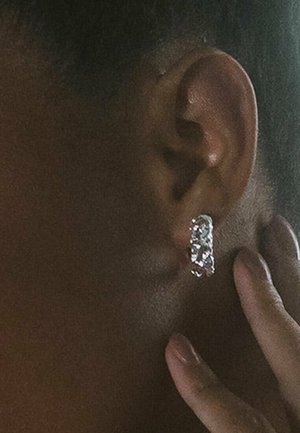 Muli Collection TEXTURED HOOPS 3-PACK - Ohrringe - guld/goldfarben ...