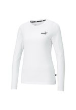 Puma LONG SLEEVE - Longsleeve - white/wit - Zalando.be