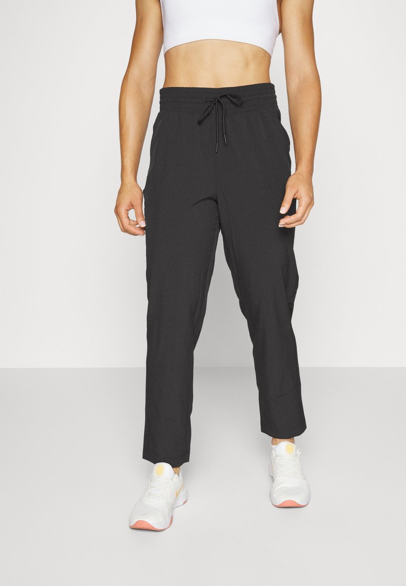 GAP PLAINWEAVE PANT - Dresside alumine osa - black/must - Zalando.ee