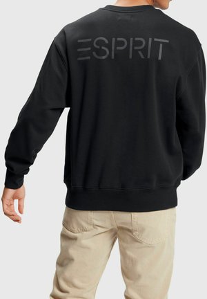 Esprit LOGO - Sweatshirt - black/schwarz - Zalando.de