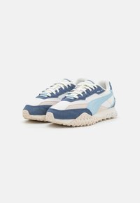 Puma RIDER - Sneakers laag - warm white/inky blue/lichtblauw - Zalando.nl