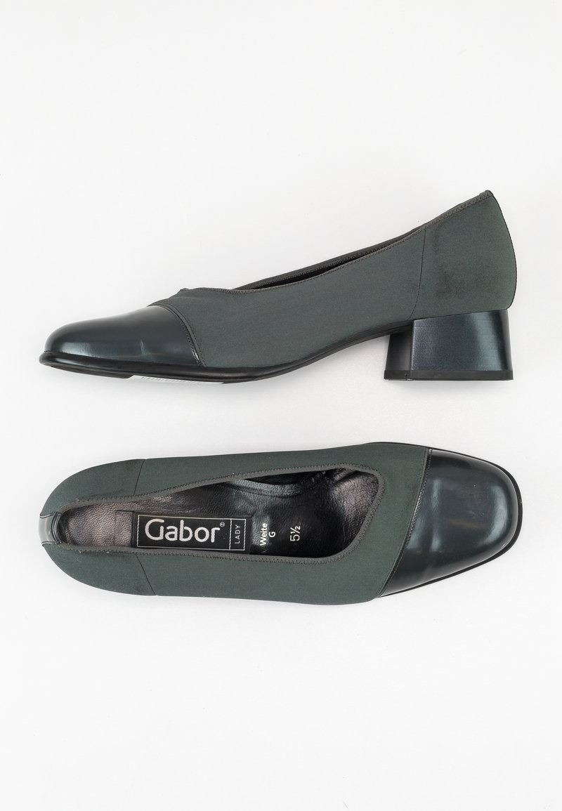 Gabor Classic heels - green/anthracite/green - (Pre-owned) - Zalando.ie