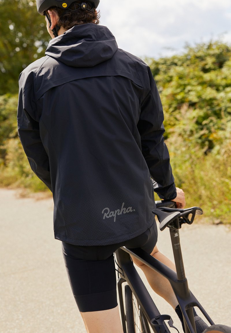 Rapha MENS COMMUTER JACKET - Cycling jacket - black beauty/black - Zalando