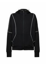 Esprit Sports Zip-up sweatshirt - black - Zalando.de