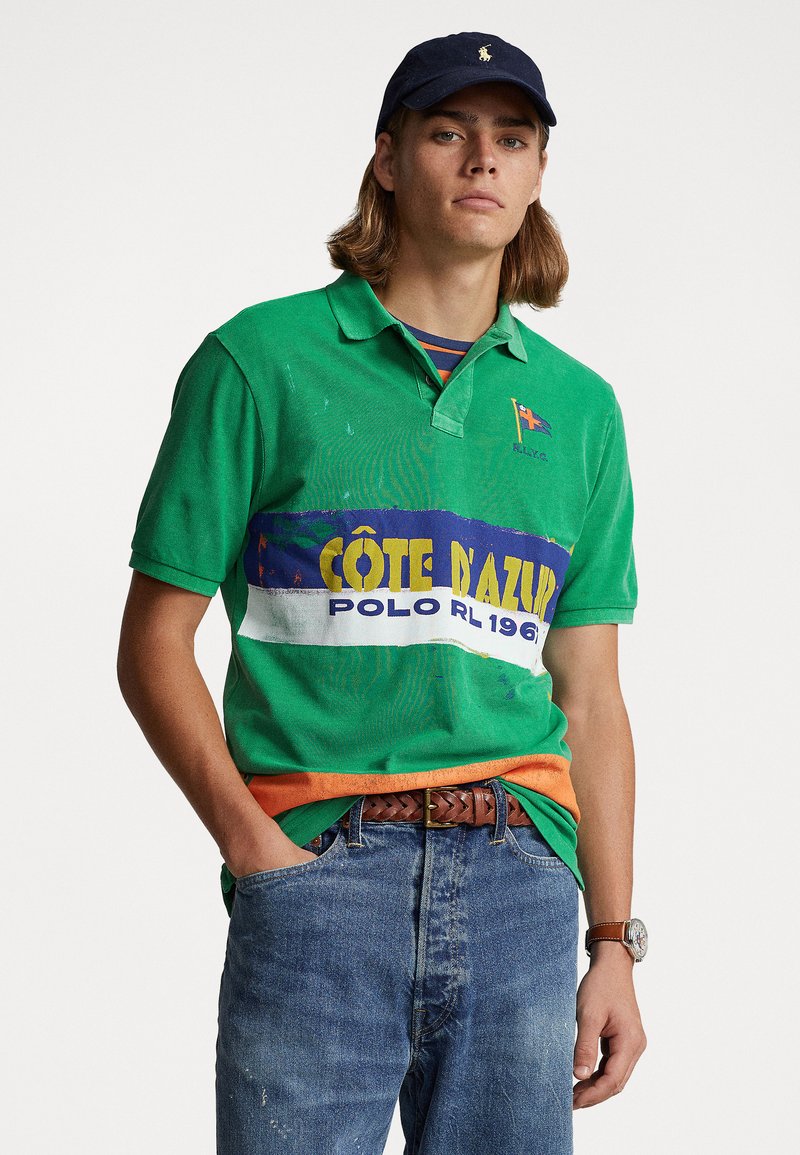 Polo Ralph Lauren SHORT SLEEVE - Polo - stem multi/verde - Zalando.it