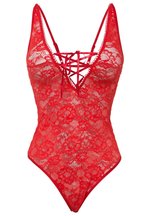 bonprix OUVERT - Body - red/rot - Zalando.ch