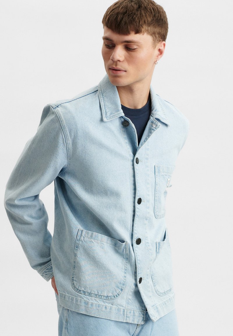 Gabba MICHIGAN - Denim jacket - blue denim - Zalando.ie