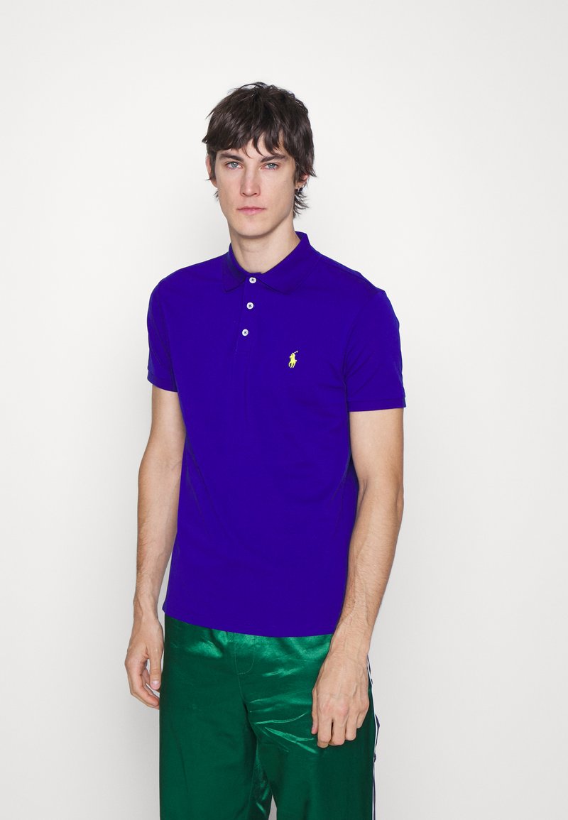 Polo Ralph Lauren SLIM FIT STRETCH MESH POLO SHIRT - Poloshirt - heritage royal/royal - Zalando.at