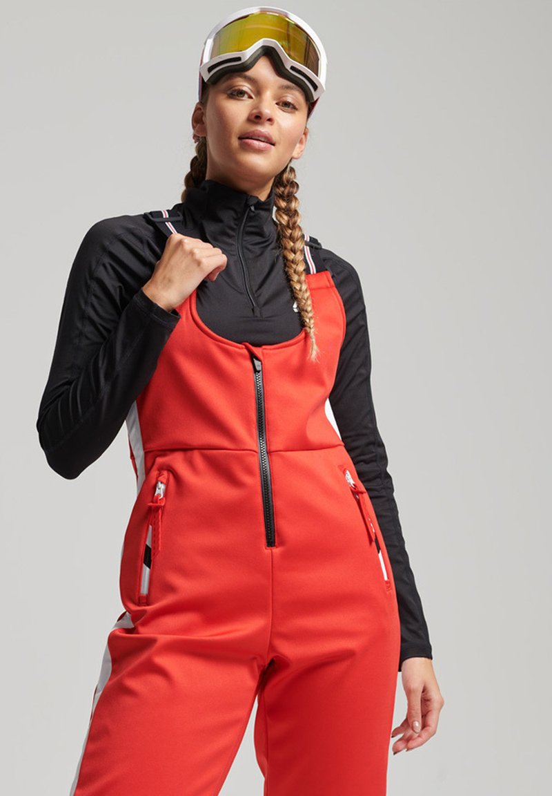 Superdry Overall / Jumpsuit - apple red/röd - Zalando.se