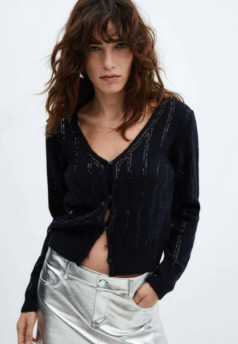 Mango NEURAL - Cardigan - azul marino oscuro/royal blue - Zalando.co.uk