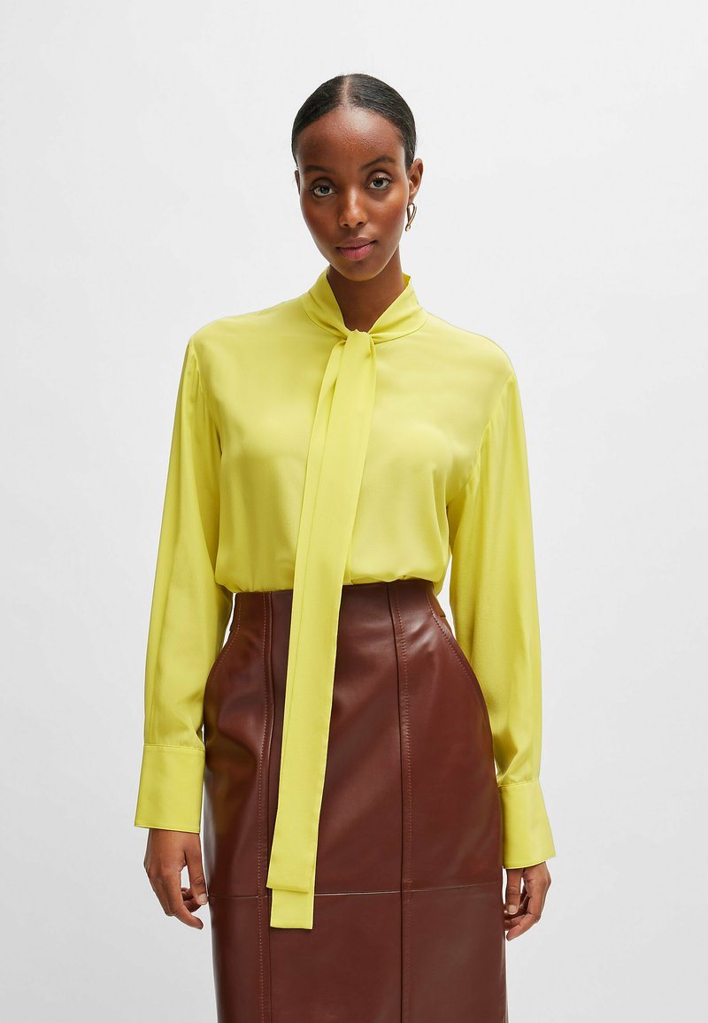 BOSS BITOA - Bluse - yellow seven/gelb - Zalando.de