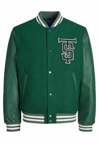 Jack & Jones JORCOLLEGE JACKET UNISEX - Bomberjacks - trekking green ...