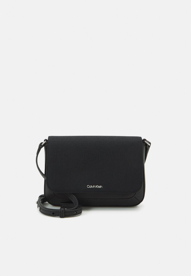 Calvin Klein MUST CROSSBODY - Taška cez plece - black/čierna - Zalando.sk