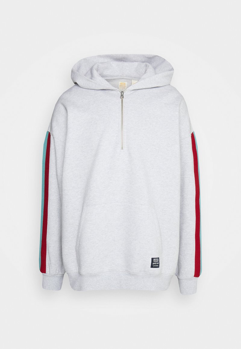 Levi's® Gold Tab HALF ZIP HOODIE - Bluza/szary melanż - Zalando.pl