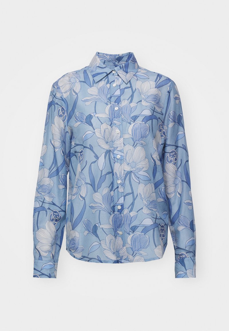 GANT MAGNOLIA PRINT - Blus - dove blue/blå - Zalando.se