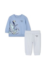 KENZO kids SET - Pantalon de survêtement - light sky/blanc - ZALANDO.FR