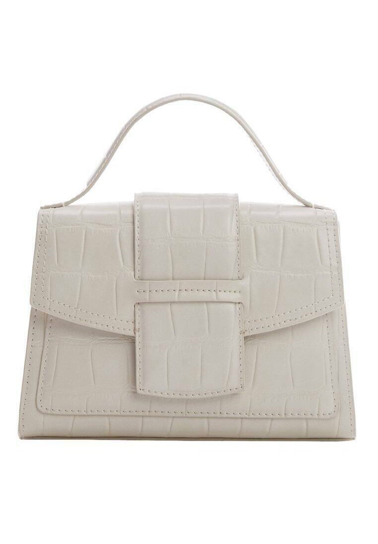 Mango AGNES - Across body bag - off white/off-white - Zalando.ie