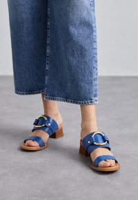 See by Chloé HANA - Platt slip-in - medium blue/blå - Zalando.se