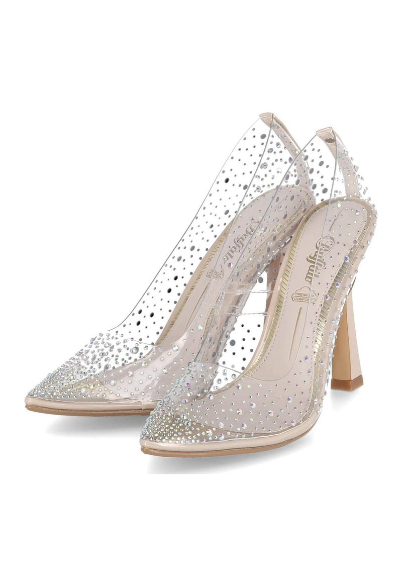 Buffalo LINDA DIAMOND - Classic heels - transparent - Zalando