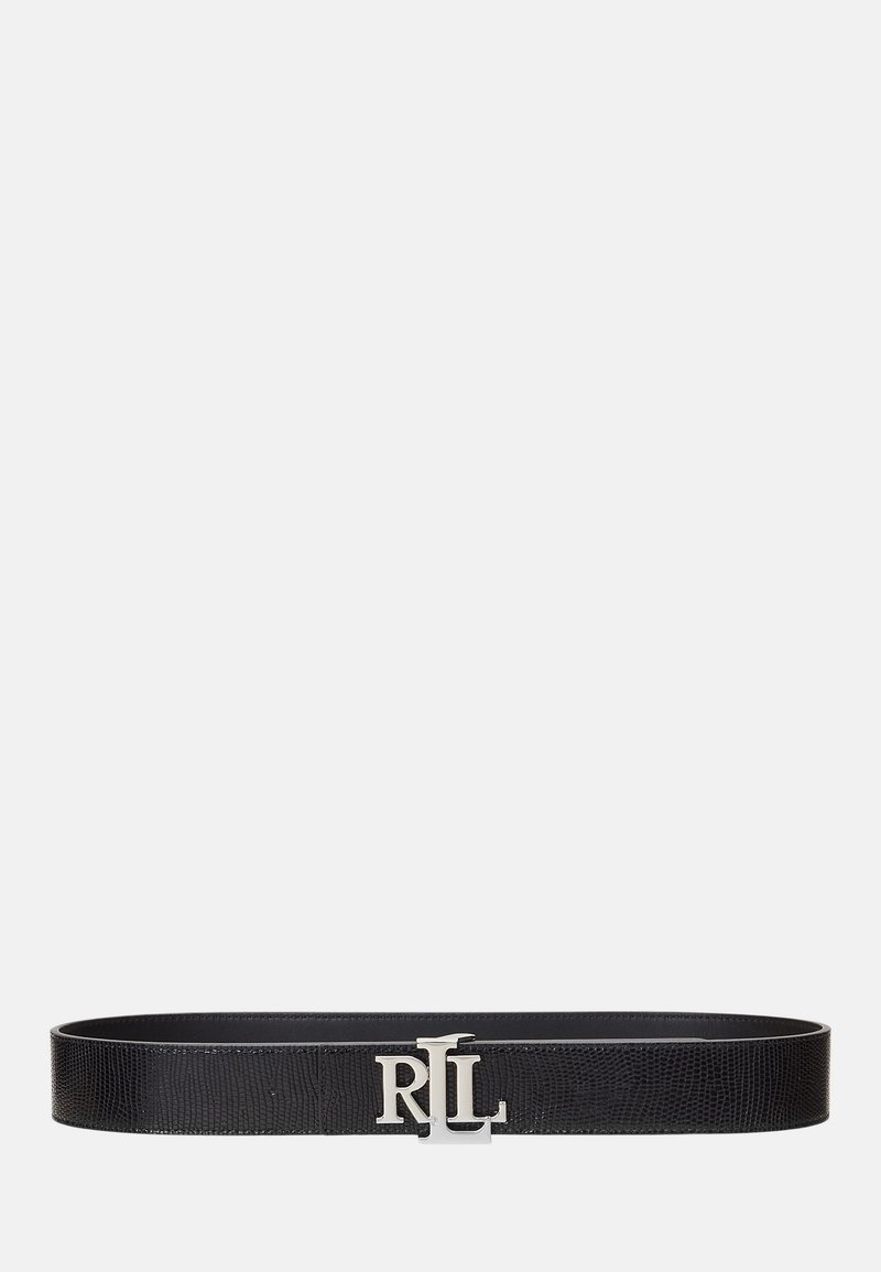 Lauren Ralph Lauren BELT WIDE - Bälte - black/black/svart - Zalando.se