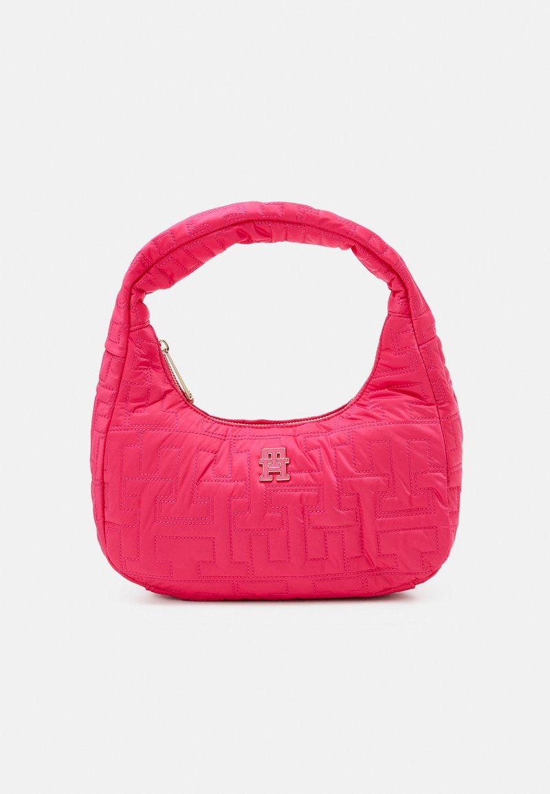 Tommy Hilfiger CHIC SHOULDER - Handbag - bright cerise pink/pink ...