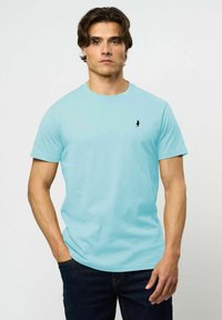 MCS OHIO 3 PACK - Tricou basic - dark sap white summer song/albastru ...