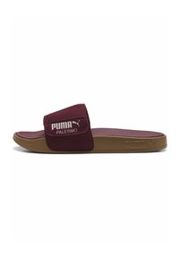 Puma UNISEX - Mules - ruby shimmer alpine snow gum/red - Zalando.ie