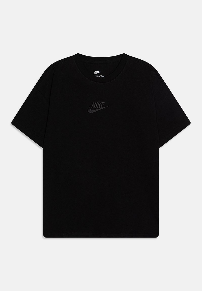 Nike Sportswear TEE UNISEX - Basic T-shirt - black - Zalando.co.uk