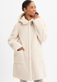 Marie Lund ALINA - Halflange jas - kitt/wit - Zalando.nl