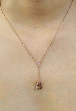 Bombay Sunset INITIAL ALPHABET LETTER P - Collier - rose gold/rose doré ...