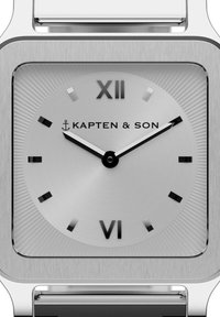 Kapten & Son TRESOR - Hodinky - silver coloured white/stříbrná barva ...