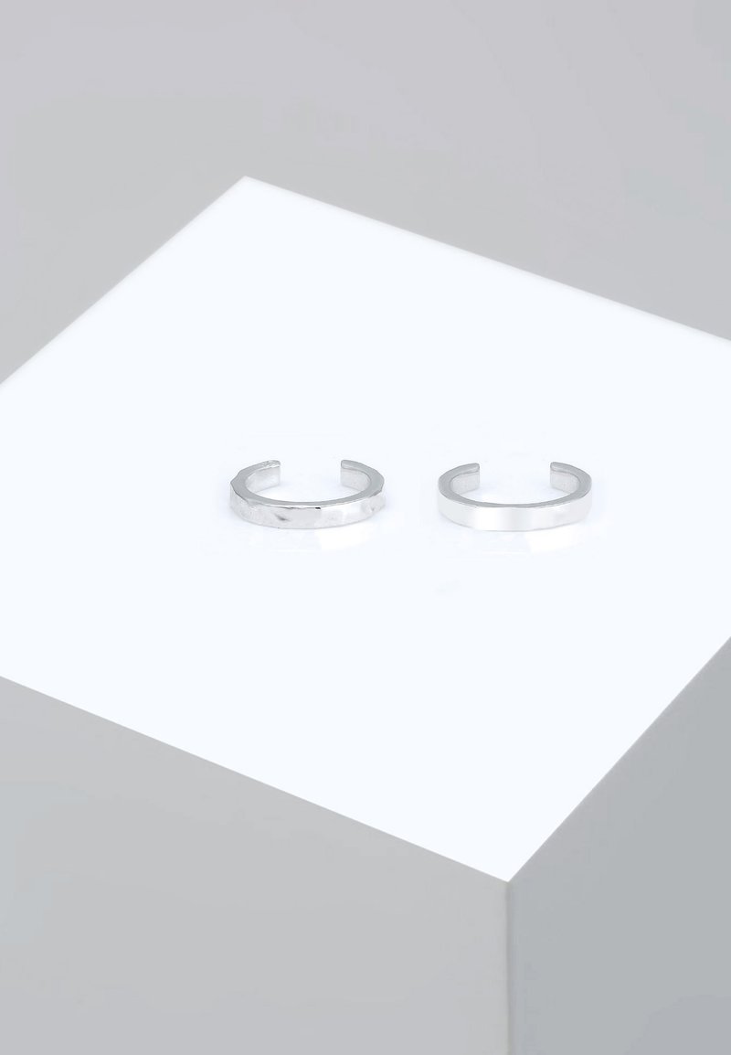 Elli 2 PACK EARCUFF BASIC - Ohrringe - silver-coloured/goldfarben - Zalando.at