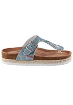 BIOSOFT HANNA - T-bar sandals - blau/blue denim - Zalando.de