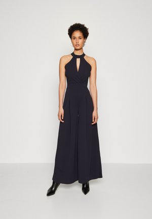 WAL G. LEILA HALTER NECK WIDE LEG - Jumpsuit - black/schwarz - Zalando.at