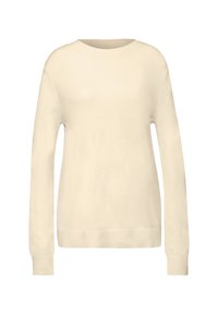 Street One MIT ROLLKANTE - Jumper - beige - Zalando