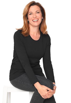 GOLDNER Longsleeve - black/zwart - Zalando.nl