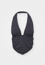 BDG Urban Outfitters ARI HALTER - Topper - black/svart - Zalando.no