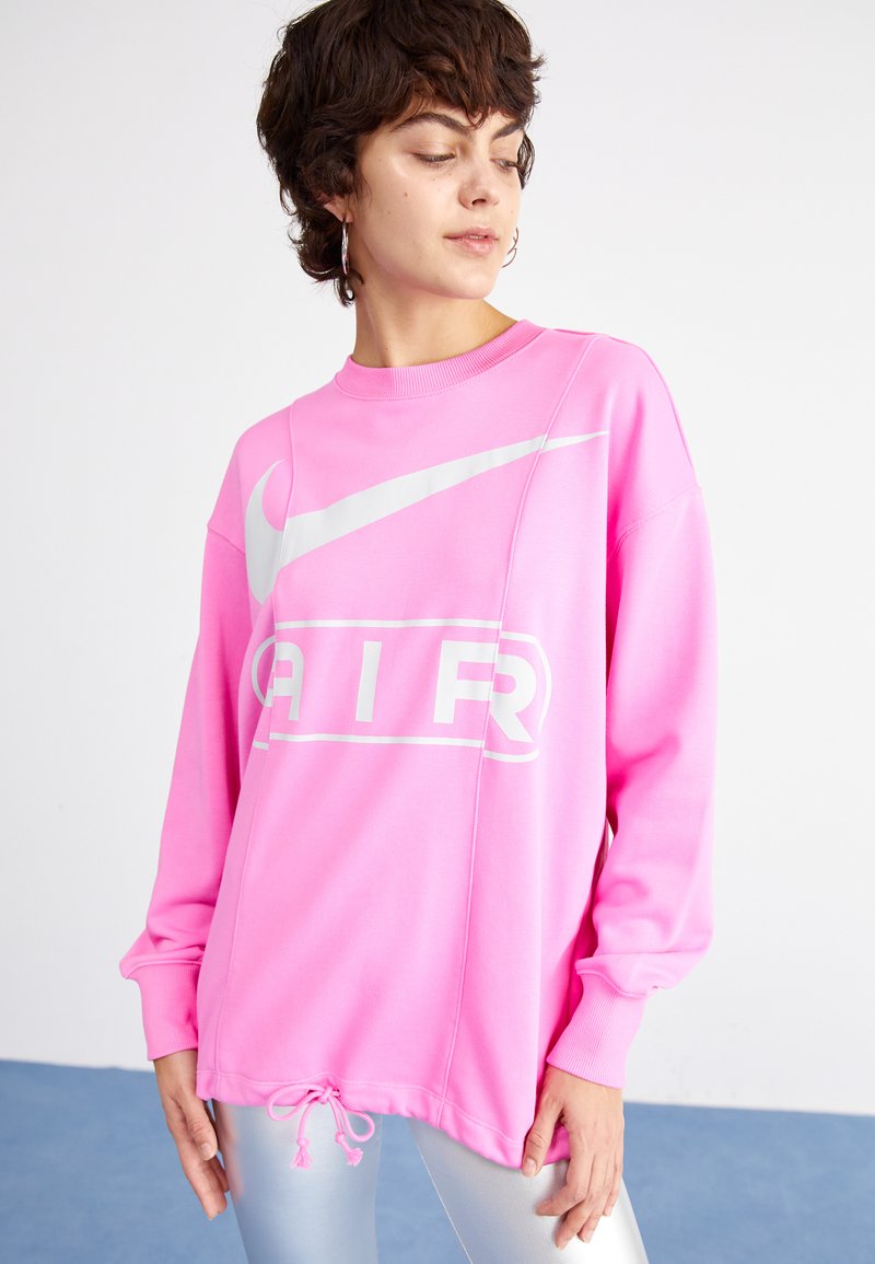 Nike Sportswear AIR CREW - Sweatshirt - playful pink/pink - Zalando.co.uk