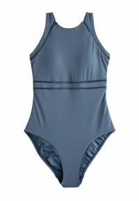 Next TUMMY CONTROL STANDARD - Maillot de bain - steel blue/bleu ...