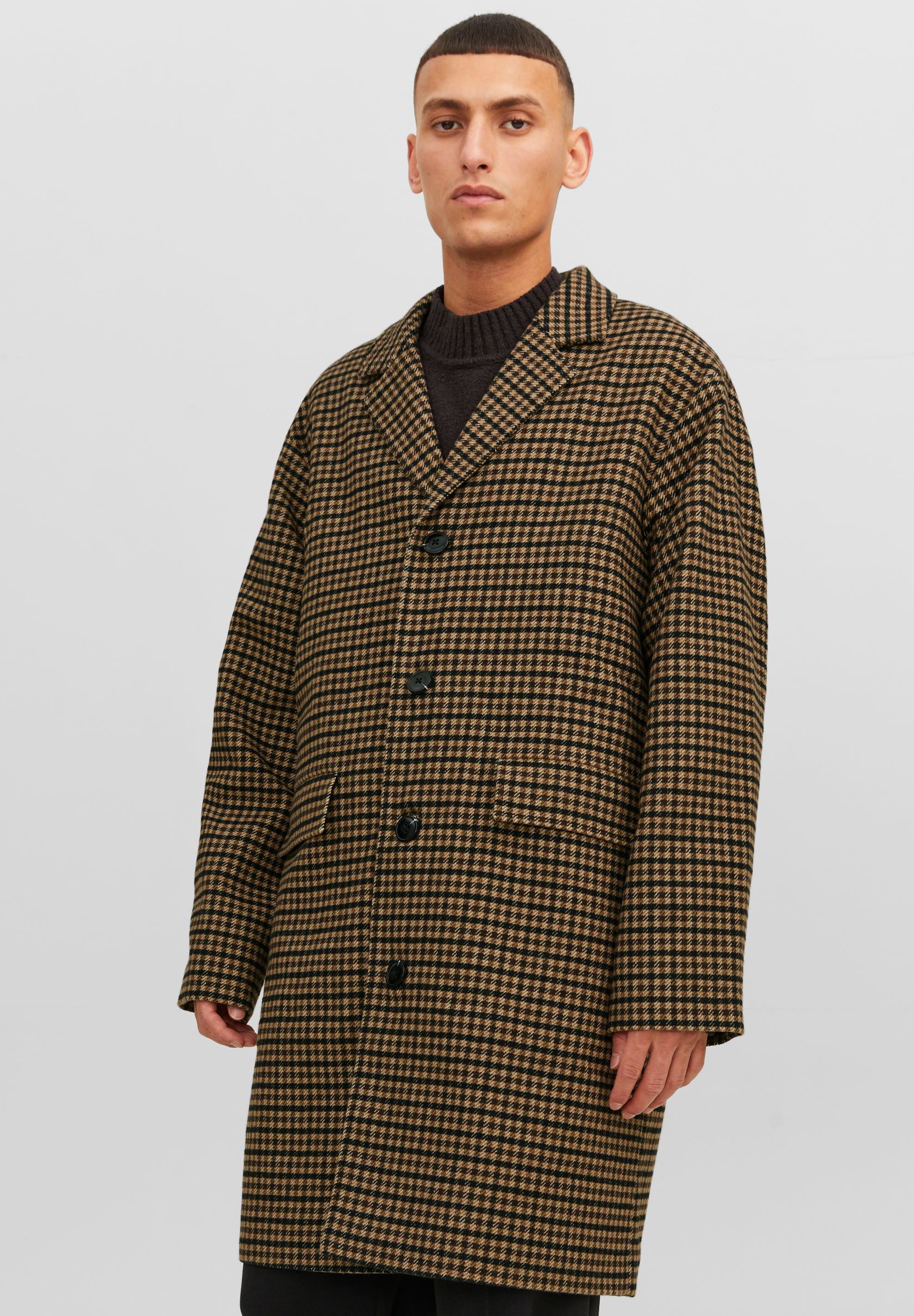 Jack & Jones PREMIUM CCCLINTON RELAXED - Klassischer Mantel - elmwood ...