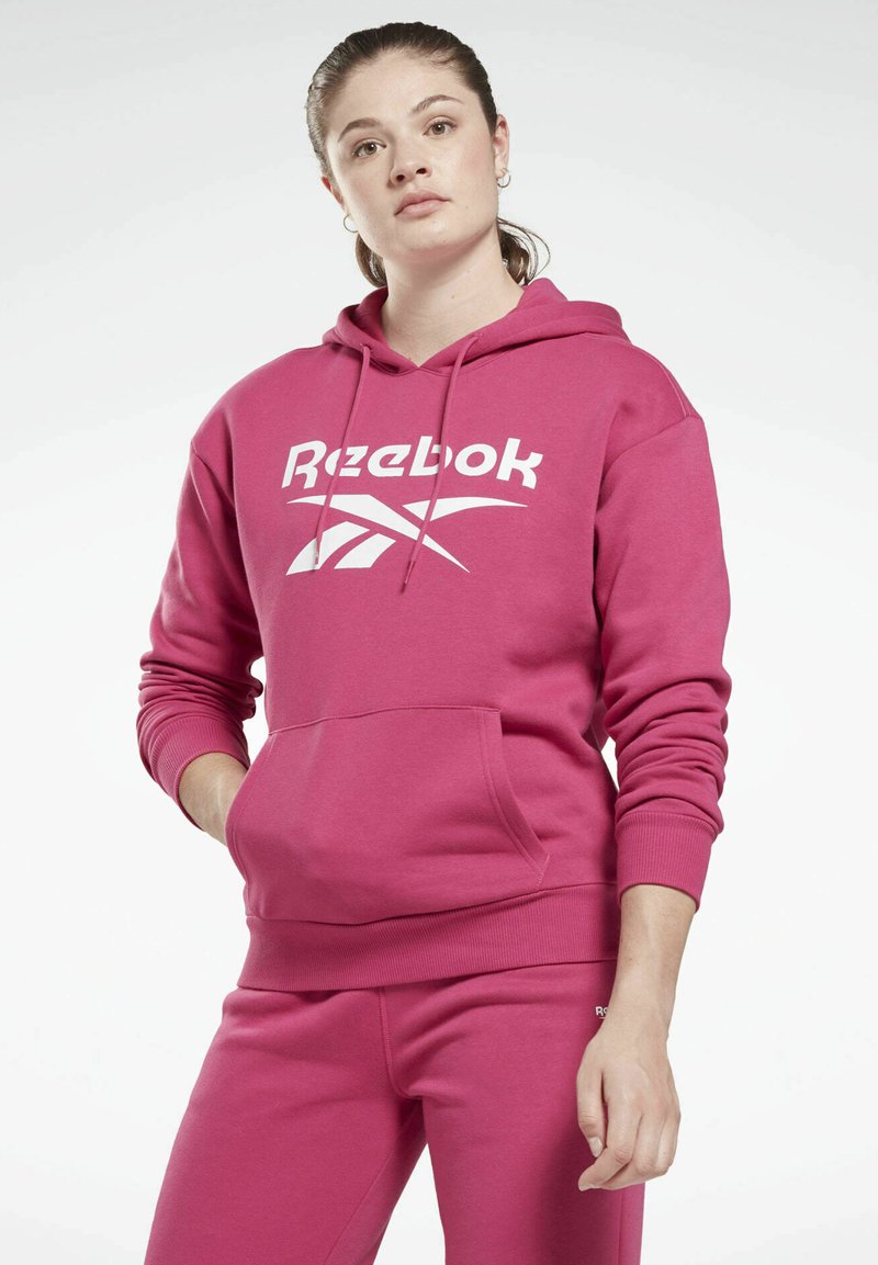Reebok IDENTITY BIG LOGO - Jersey con capucha - semi proud pink/rosa ...