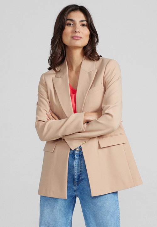 Mos Mosh NIGHT - Blazer - dark brown/dunkelbraun - Zalando.ch