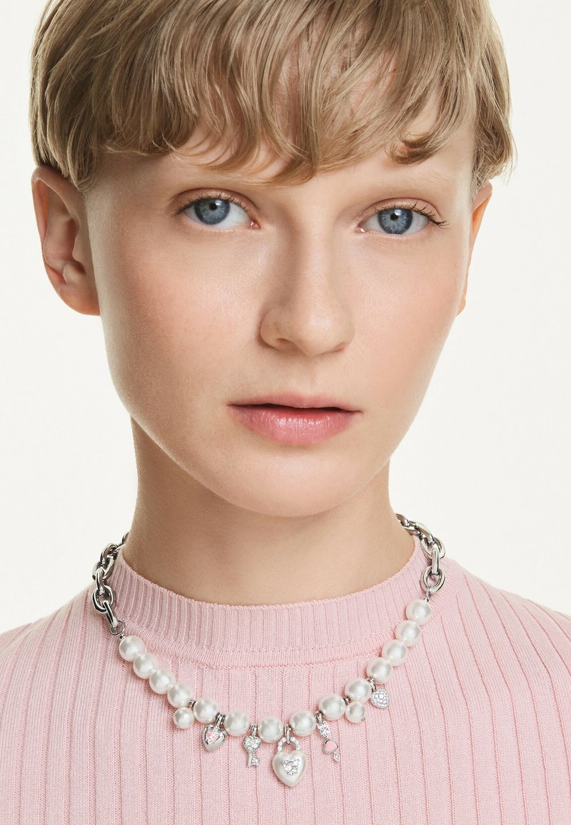 Swarovski IDYLLIA MIXED CUTS - Halskæder - white/hvid - Zalando.dk