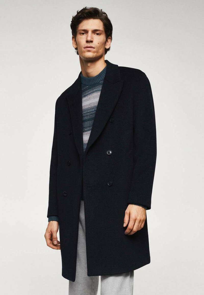 Mango Classic coat - marineblauw/royal blue - Zalando.ie